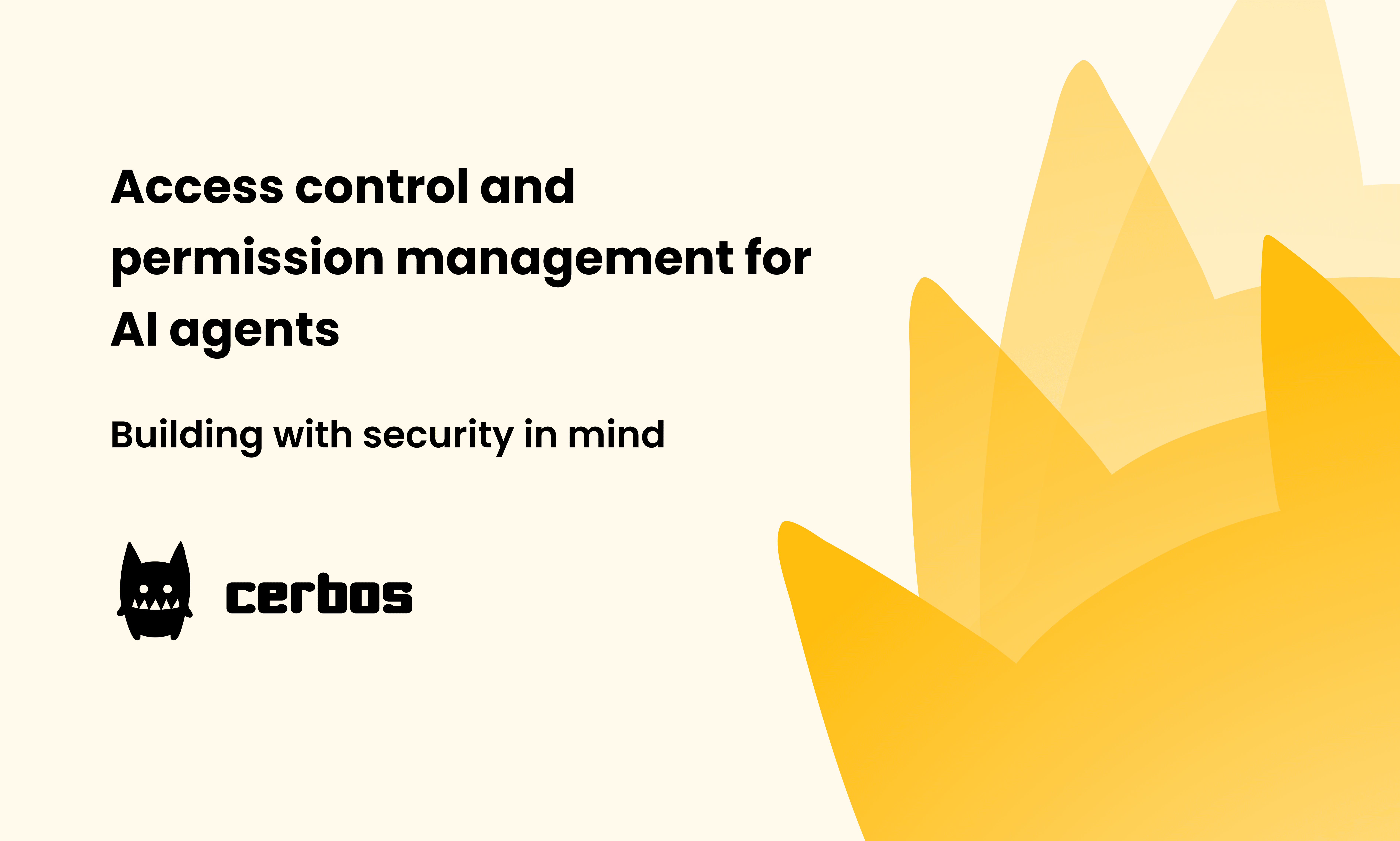Access Control and Permission Management for AI Agents: Building With ...