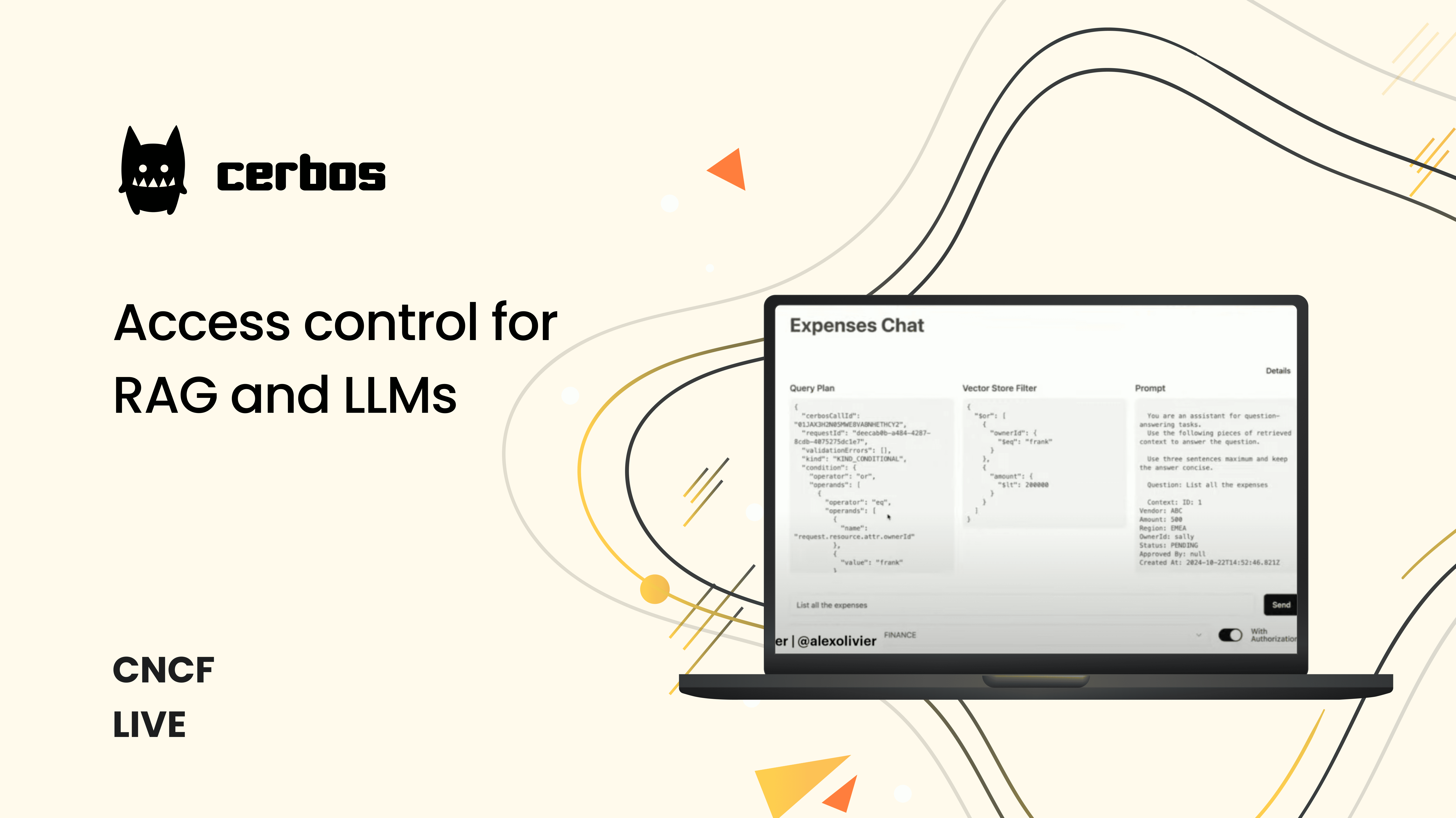 Access Control for RAG and LLMs - Live Demo | Cerbos