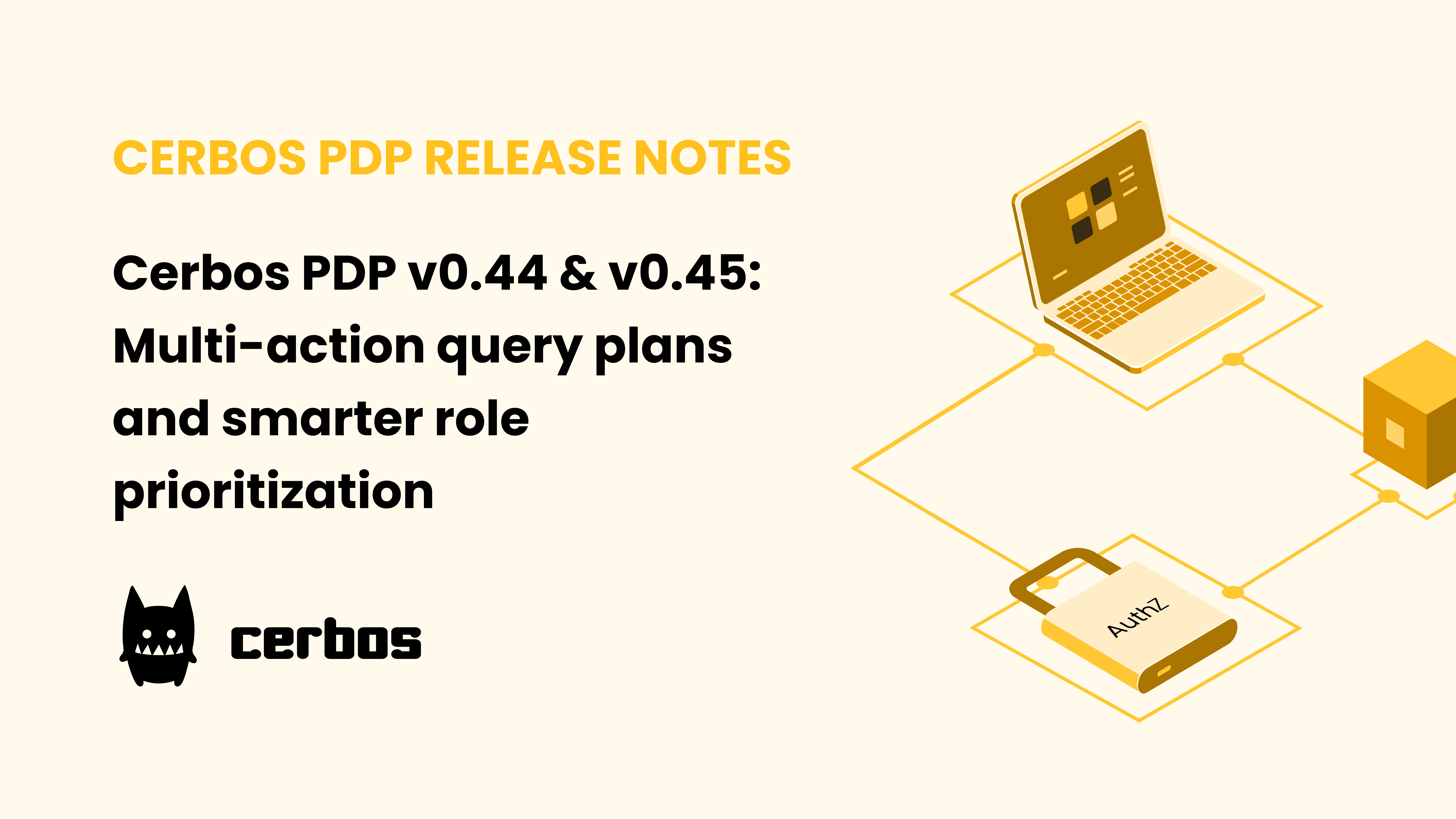 Cerbos PDP V0.44 & V0.45: Multi-Action Query Plans, Smarter Role Prioritization, and More | Cerbos