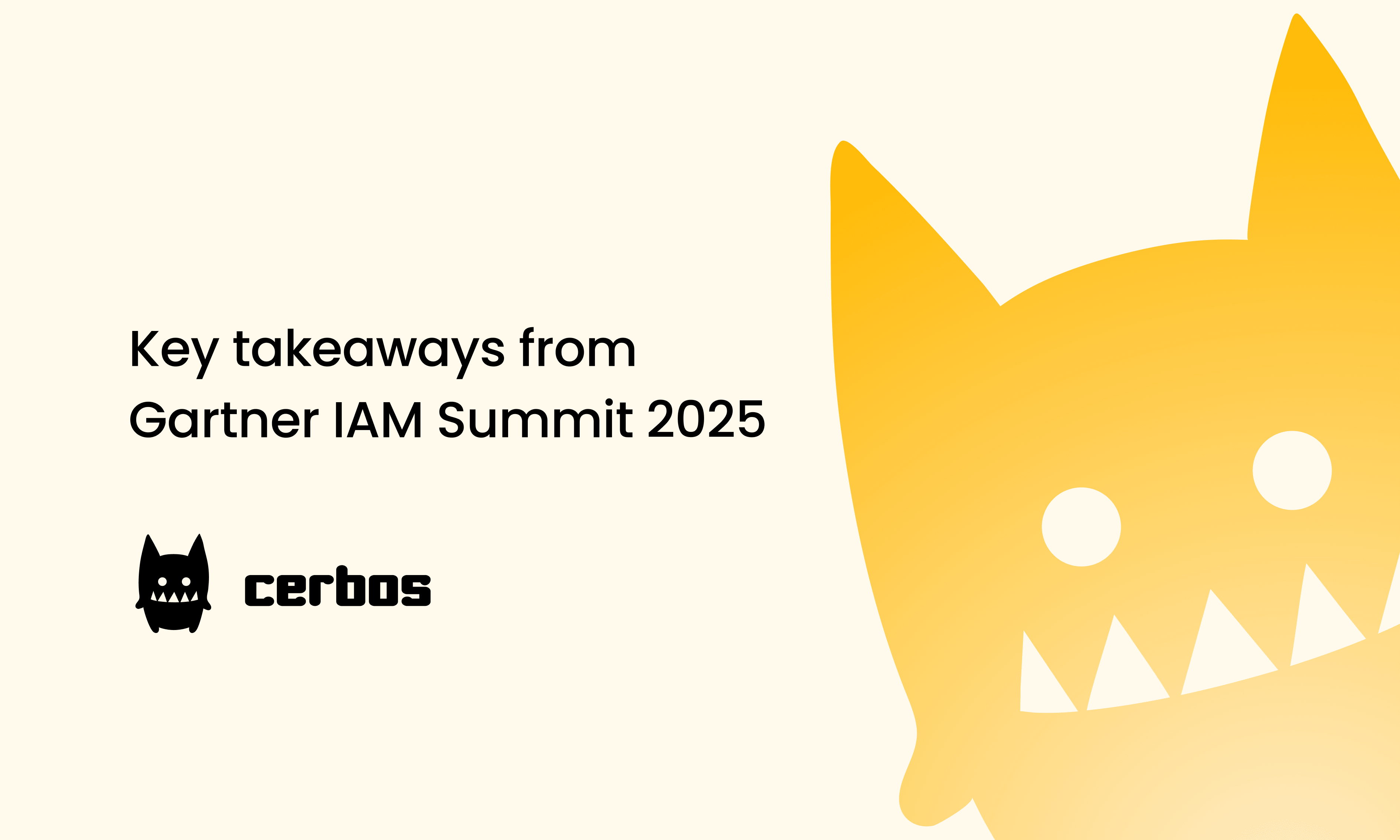 Gartner IAM Summit 2025: Authorization Maturity, AuthZEN Momentum, and ...
