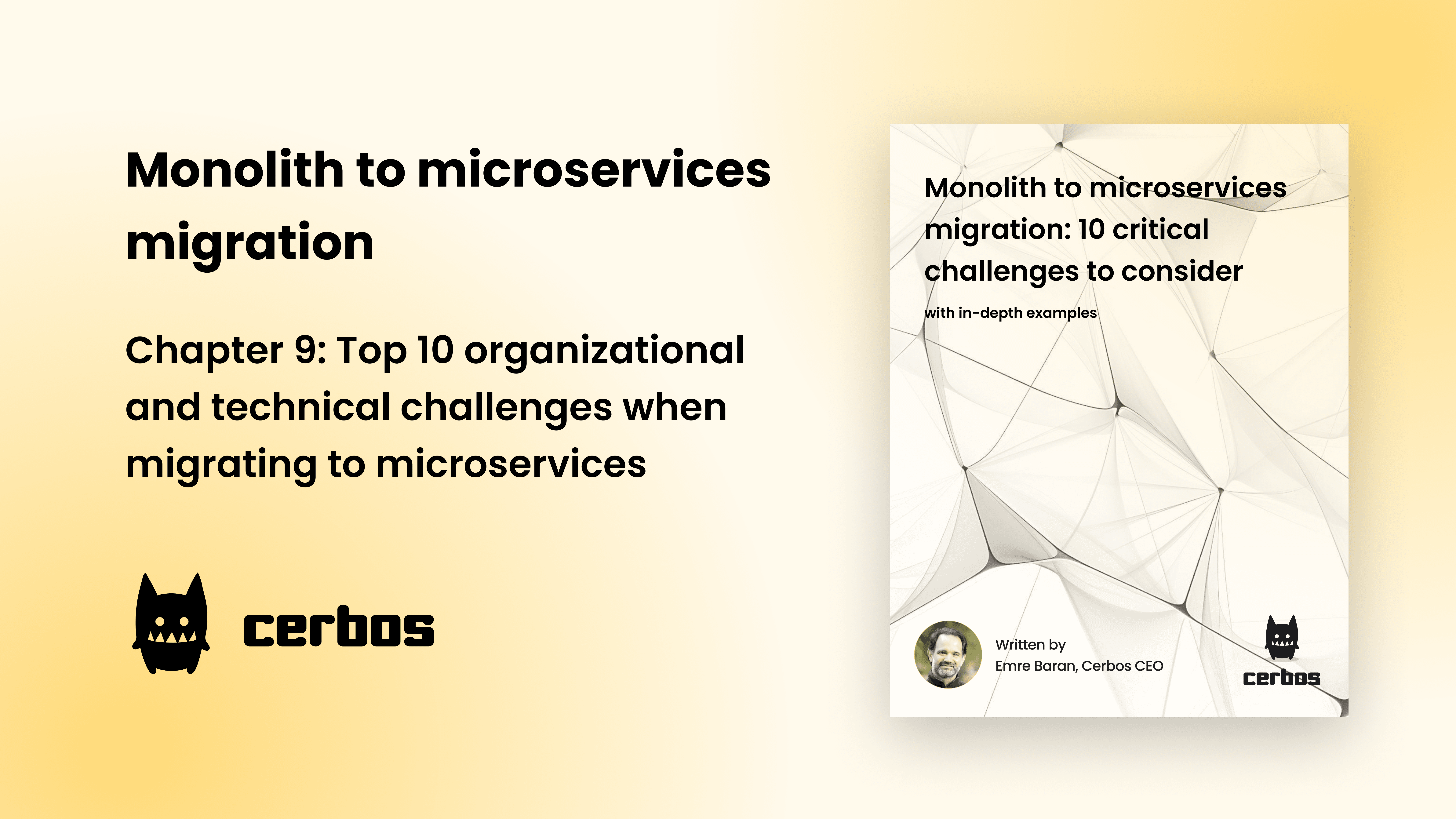 Top 10 organizational and technical challenges when migrating from a monolith to microservices ...