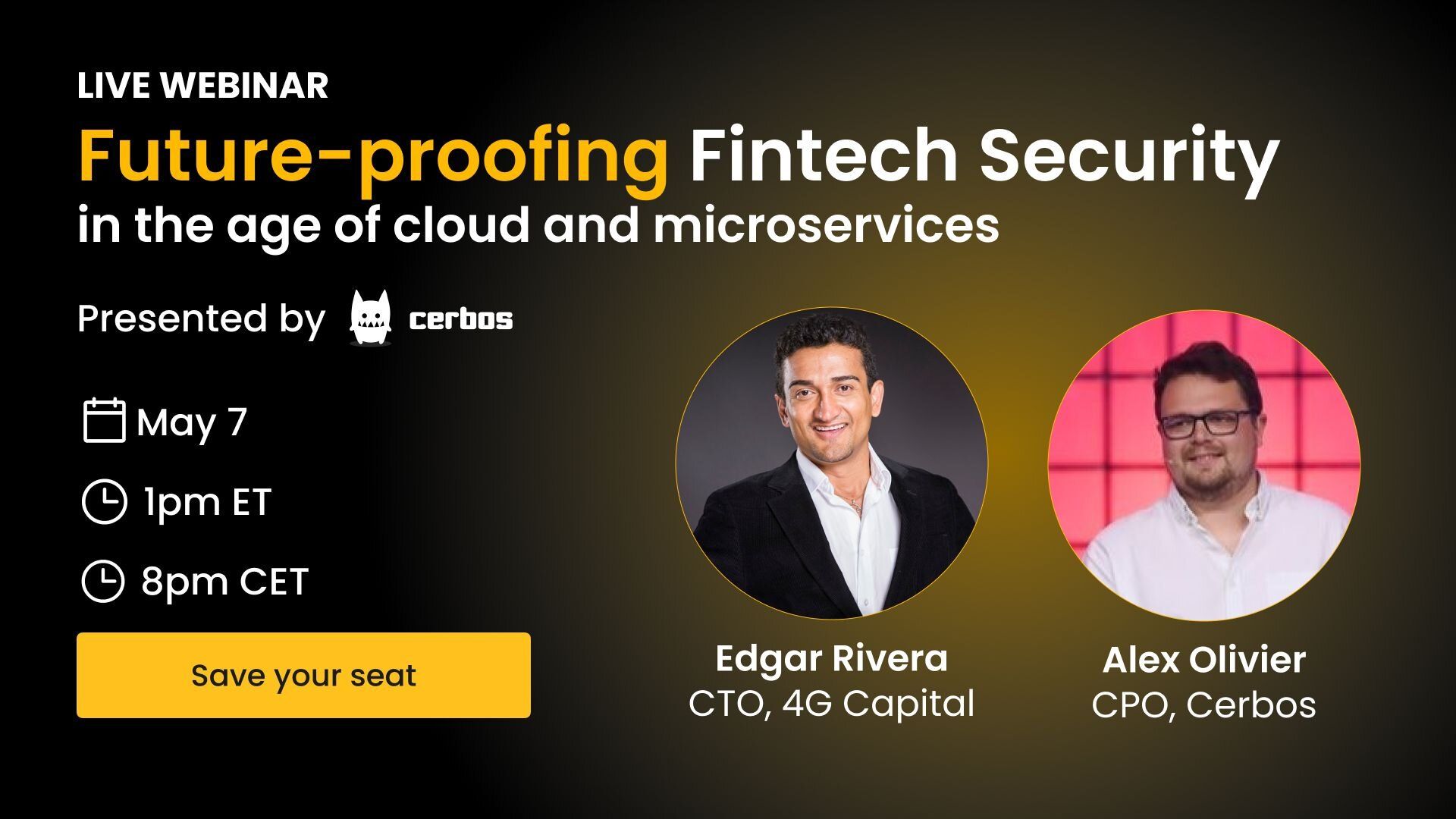 Webinar recap - 4G Capital’s Cloud transformation journey | Cerbos