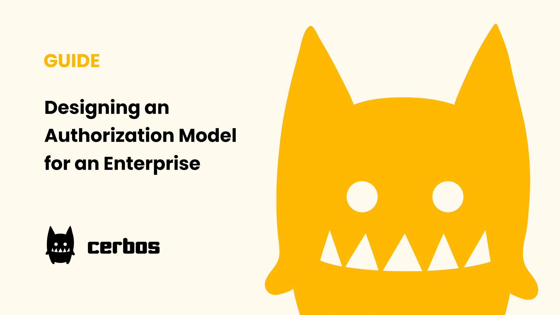 Designing an Authorization Model for an Enterprise | Cerbos