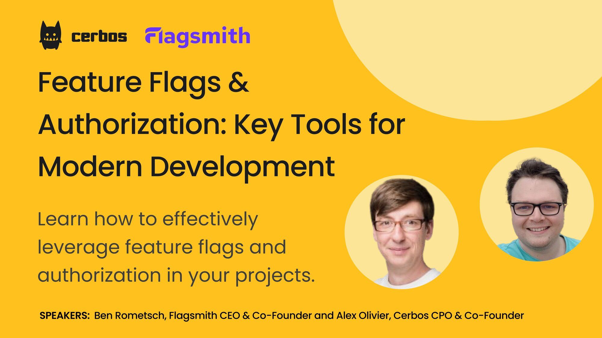 Recap of webinar: “Feature flags & authorization: Key tools for modern ...