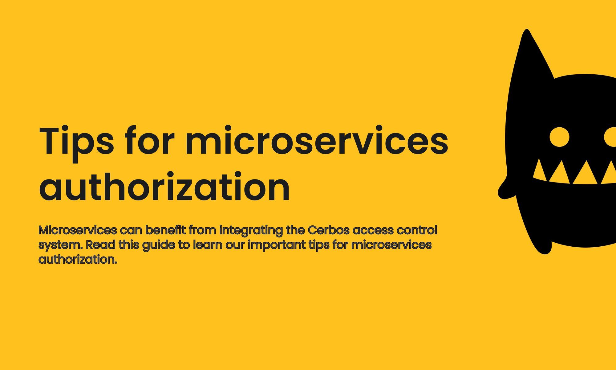 Important Tips for Microservices Authorization | Cerbos